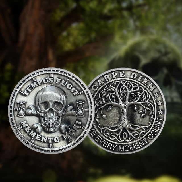Zbirateljski kovanec – Memento mori